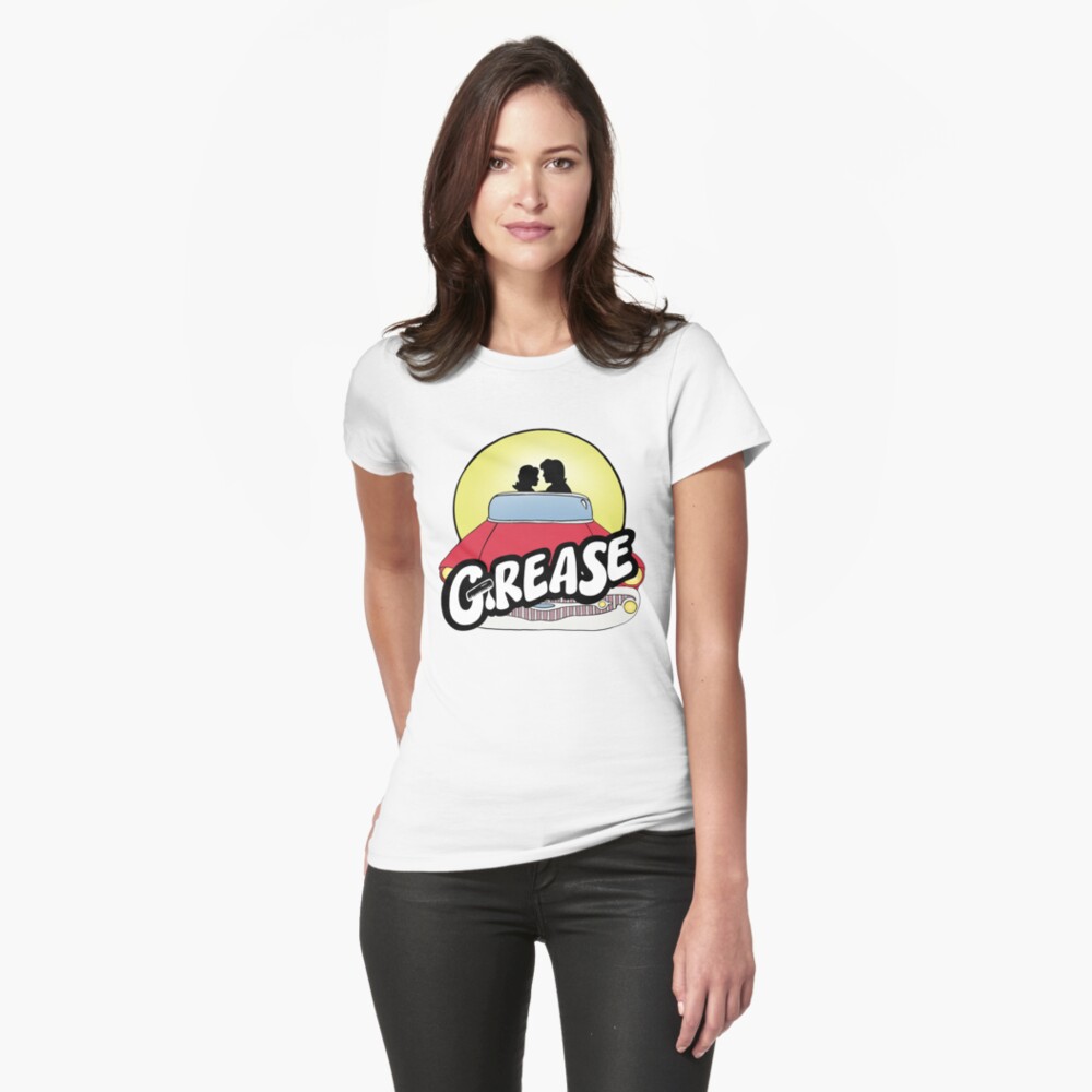 "Grease logo" Sticker for Sale by Impala2y5 | Redbubble