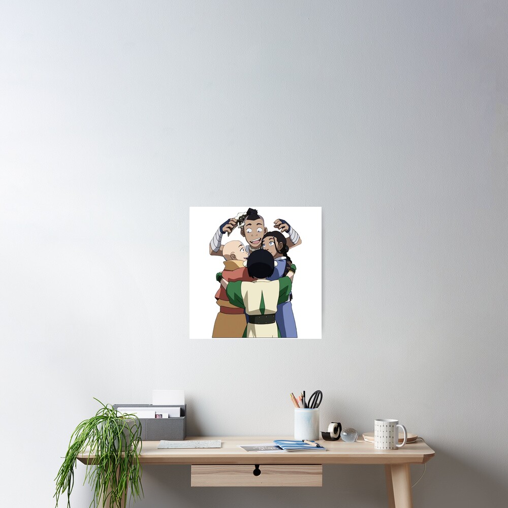 "GAang Group Hug Avatar" Poster for Sale by blueeyes374 | Redbubble