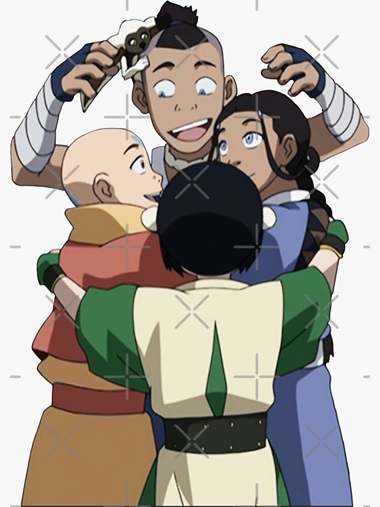 "GAang Group Hug Avatar" Sticker for Sale by blueeyes374 | Redbubble