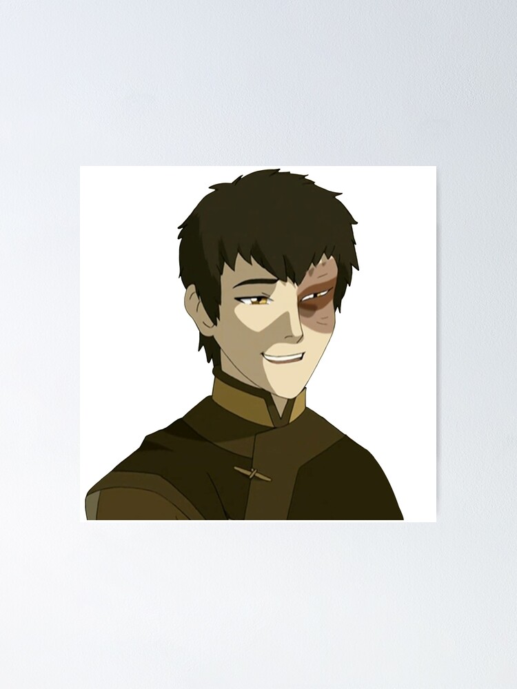 "Zuko Smile Avatar" Poster for Sale by blueeyes374 | Redbubble