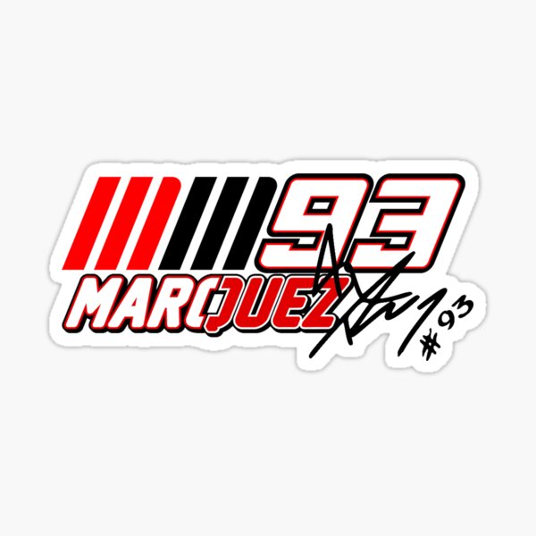 Sticker: Marc Marquez | Redbubble