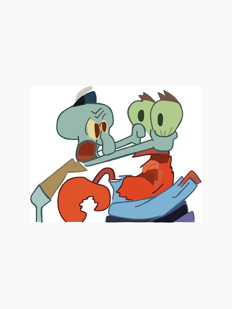 Mr Krabs And Squidward