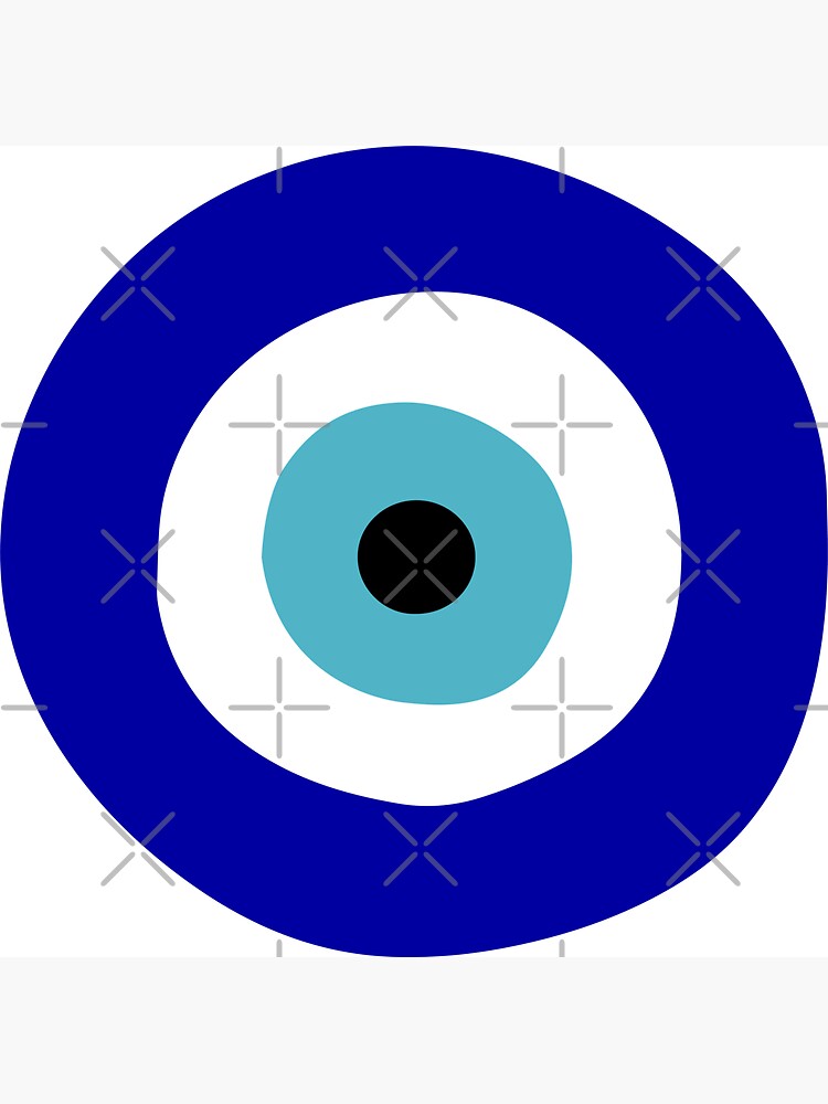 "Protection Symbol Blue Evil Eye of Protection" Magnet for Sale by ...