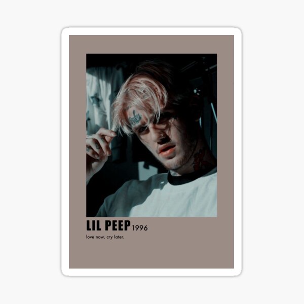 "Lil Peep" Sticker by therealistskyee | Redbubble