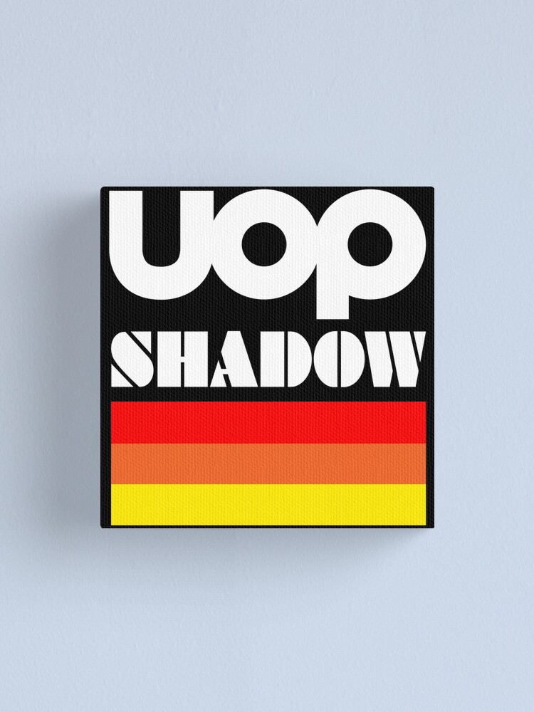 "UOP Shadow retro F1 sponsor block logo " Canvas Print for Sale by ...