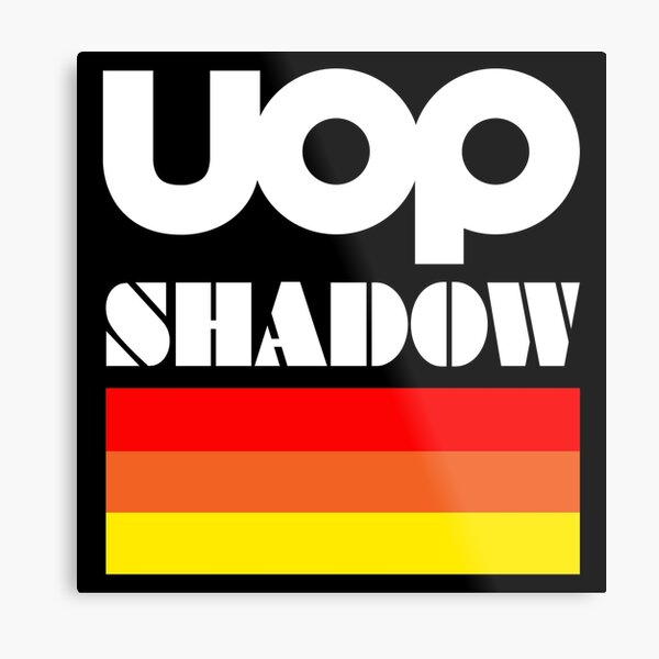 "UOP Shadow retro F1 sponsor block logo " Metal Print by retropetrol ...
