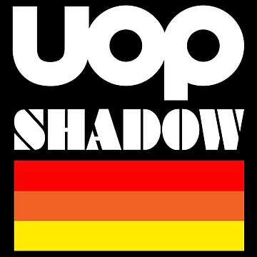 "UOP Shadow retro Can Am and F1 block logo " Poster for Sale by ...