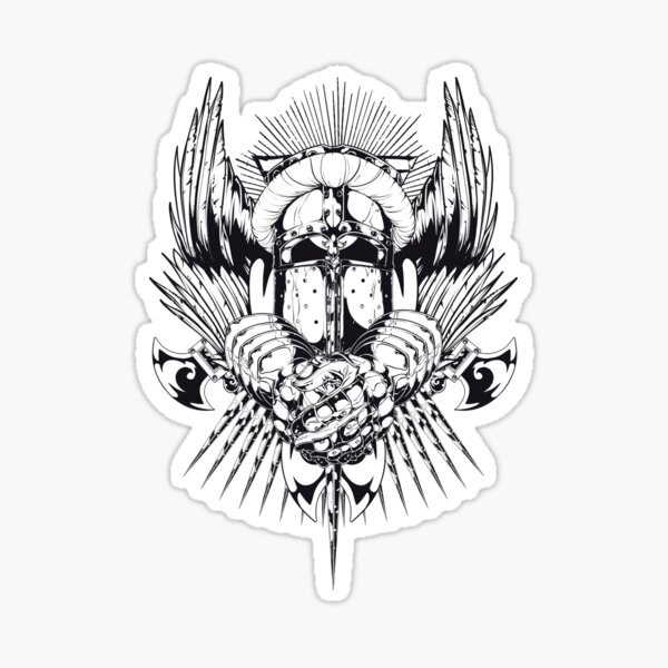 "Crusader" Sticker by RMNicopol | Redbubble