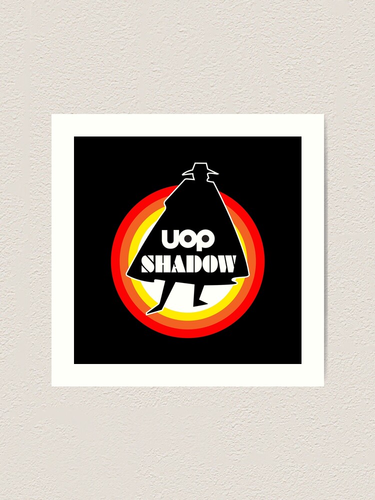 "UOP Shadow retro F1 logo " Art Print by retropetrol | Redbubble