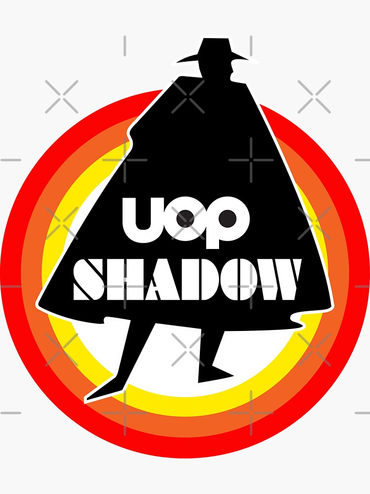 "UOP Shadow retro F1 logo " Sticker for Sale by retropetrol | Redbubble