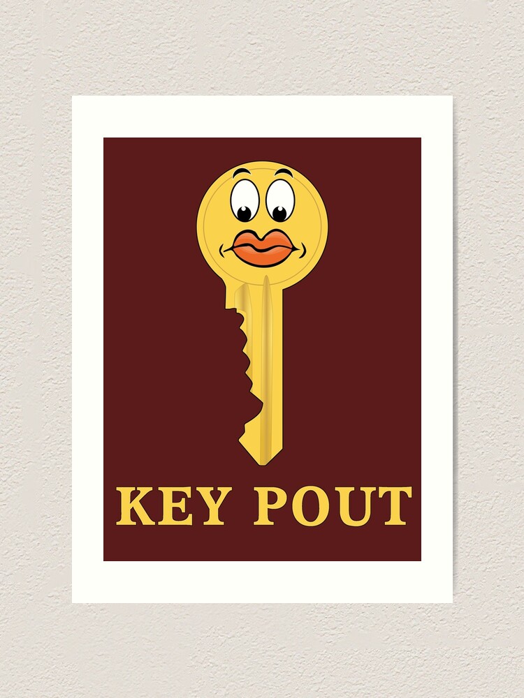 "Key Pout" Art Print for Sale by andrewalcock | Redbubble
