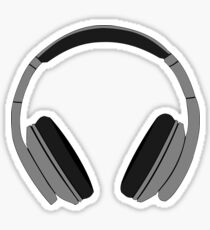 Headphones: Stickers | Redbubble