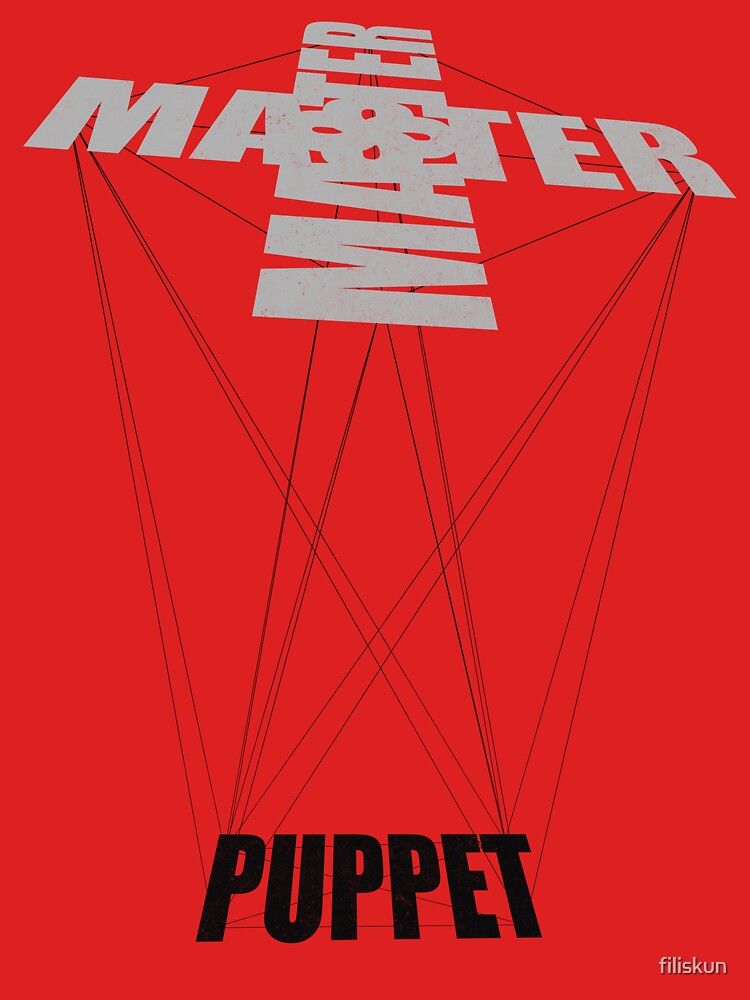 "Puppet Master" T-shirt for Sale by filiskun | Redbubble | puppet t ...