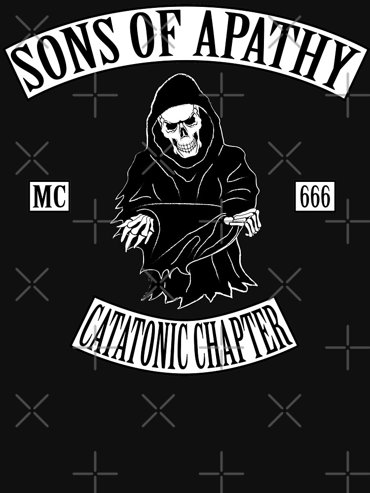 "Sons of Apathy" Essential T-Shirt by Exilant | Redbubble