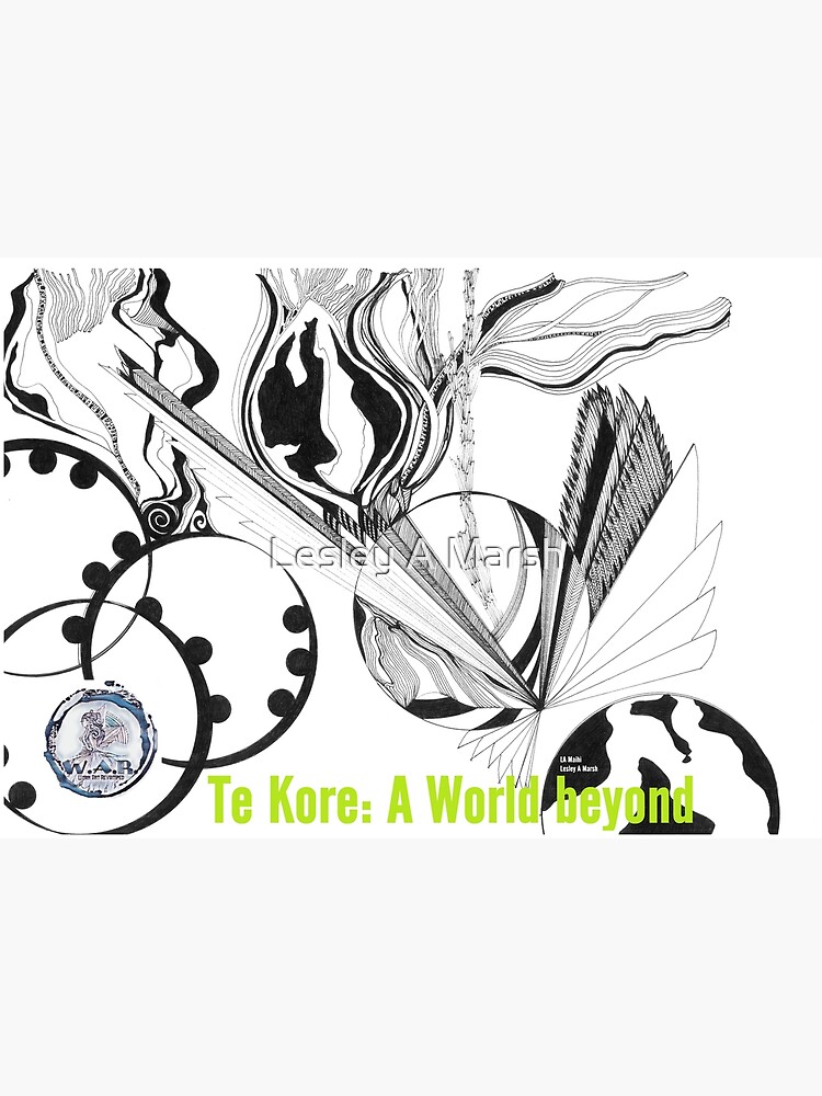 "Te Kore: A World beyond" Art Print by LAMaihi | Redbubble
