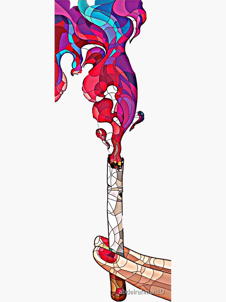 "cigarettes" Sticker by abdelrahman10 | Redbubble