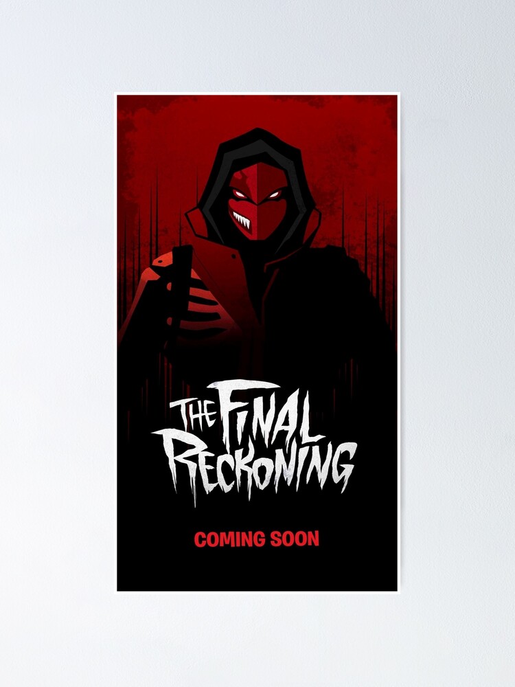 "Blacklight The Final Reckoning" Poster for Sale by Marionette | Redbubble