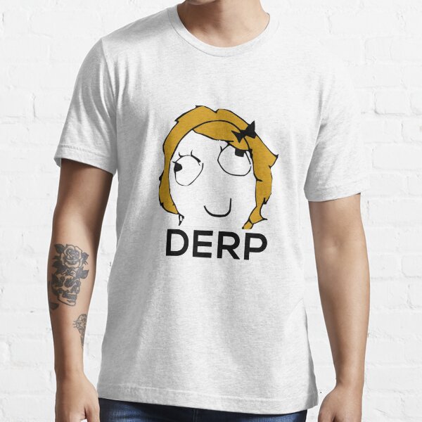 "Derpette" T-shirt for Sale by mioneste | Redbubble | derp t-shirts ...