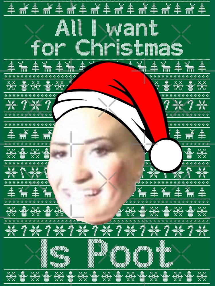 "POOT LOVATO CHRISTMAS MEME" T-shirt for Sale by Luckythelab ...