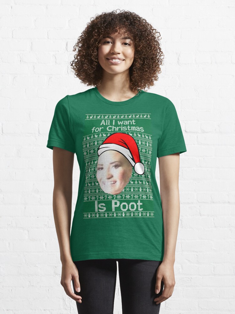 "POOT LOVATO CHRISTMAS MEME" T-shirt for Sale by Luckythelab ...
