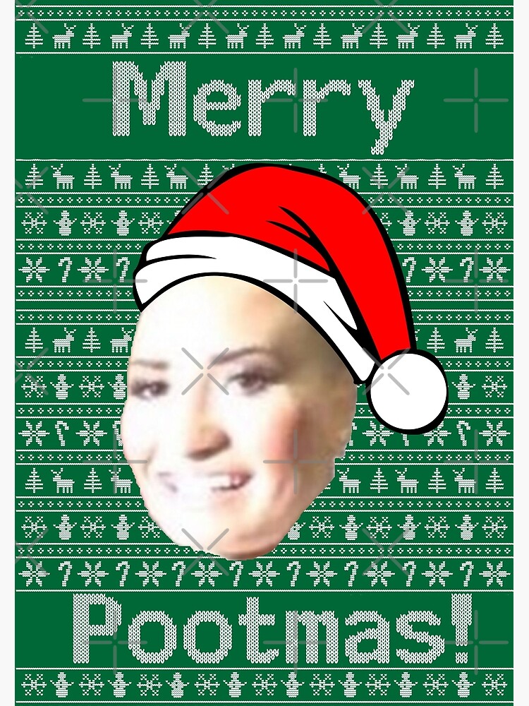 "MERRY POOT LOVATO MAS !!" Poster by Luckythelab | Redbubble