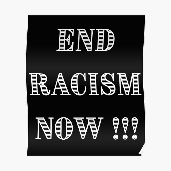 "End Racism Now, End Violence Tee,End Racism Now Tee, Stop Racism Tee ...