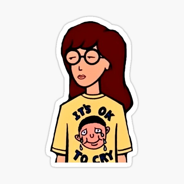 Pegatina «Daria - Daria Morgendorffer (It's Okay to Cry)» de ...