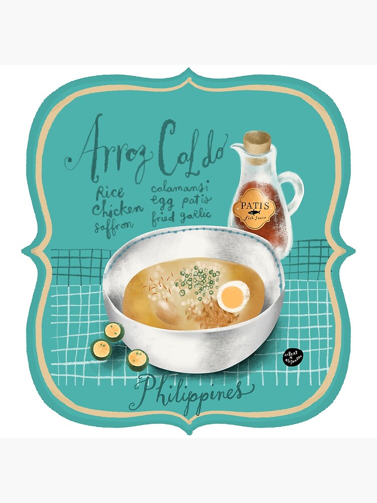 "Arroz Caldo artwork by Robert Alejandro" Poster for Sale by ...