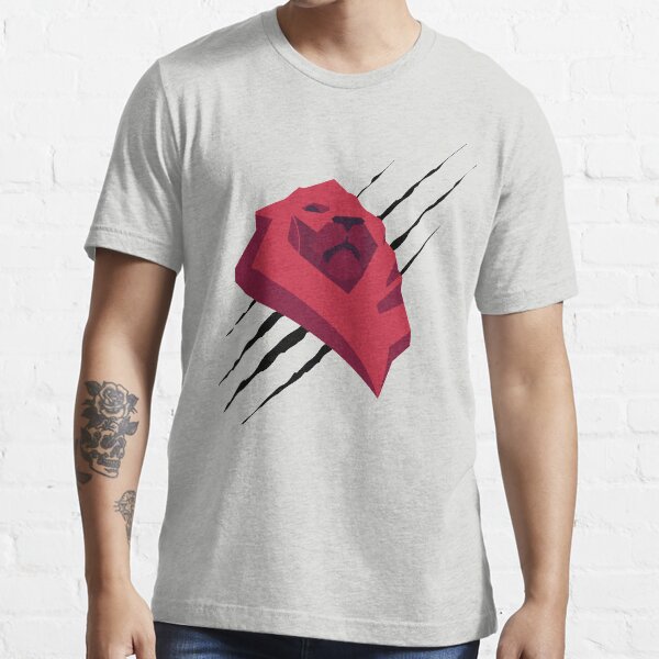 "Lion low poly art" T-shirt by Rathios | Redbubble