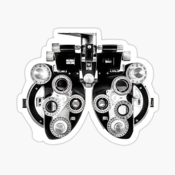 "Eyes test " Sticker for Sale by ZUBAIR313 | Redbubble