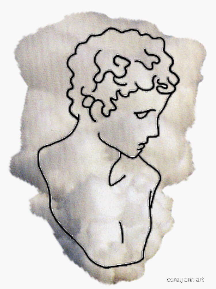 "Sculpture" Sticker for Sale by chartung | Redbubble