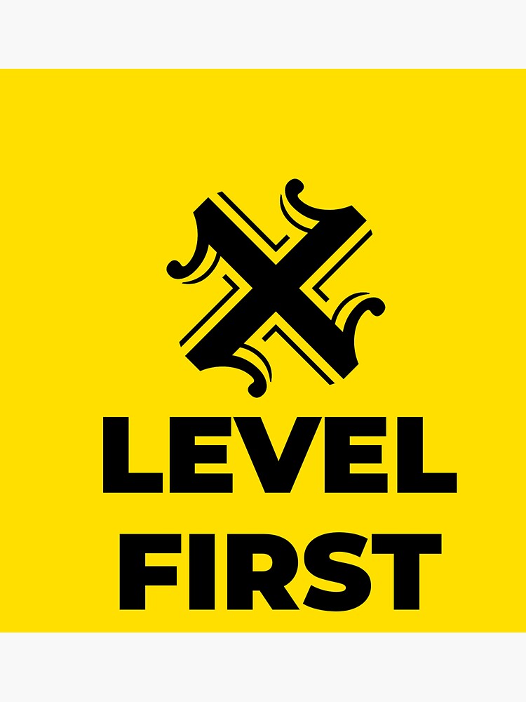 "Level" Sticker by Leonardodesign | Redbubble