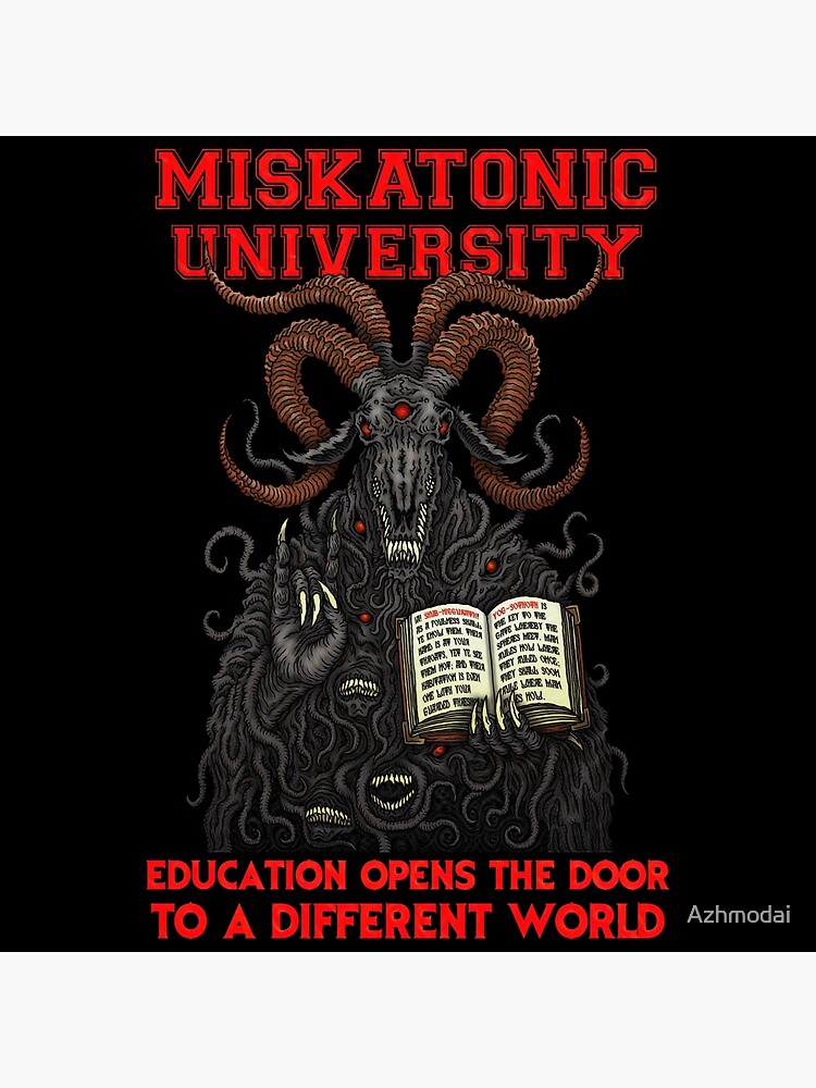 "Miskatonic Shub - Azhmodai 2020" Poster by Azhmodai | Redbubble