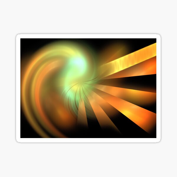 "Photon Rays" Sticker for Sale by KimSyOk | Redbubble