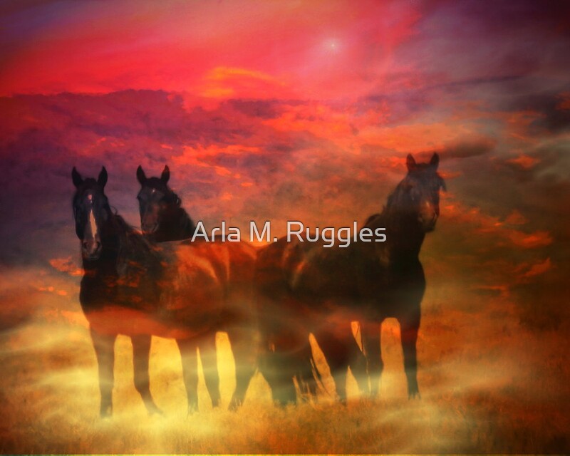 "Triumvirate" by Arla Ruggles | Redbubble