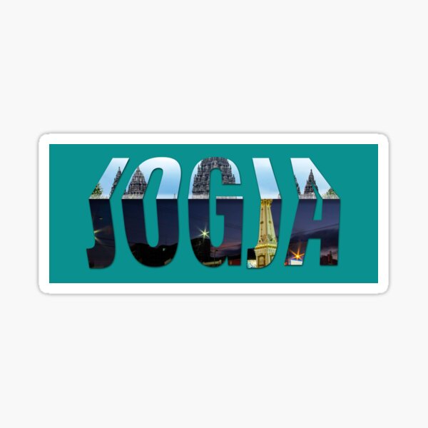 "Jogja Sign" Sticker for Sale by ekofani31 | Redbubble