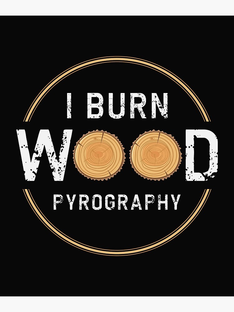 "Funny Pyrography or pyrogravure product - I Burn Wood Stump Burning ...