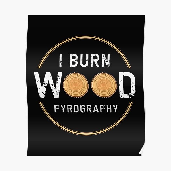 "Funny Pyrography or pyrogravure product - I Burn Wood Stump Burning ...