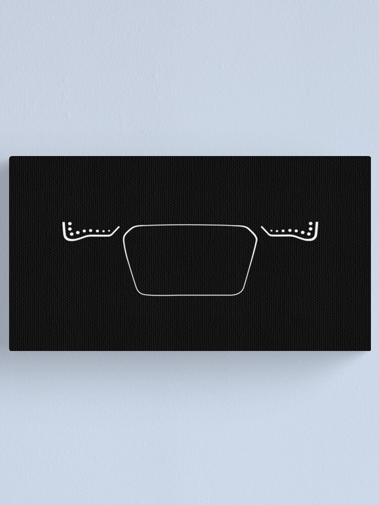"German Sedan LED headlights and grill" Canvas Print by ApexFibers ...
