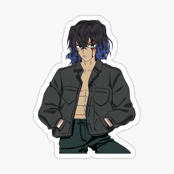 "Demon Slayer Inosuke" Sticker by wendoodle | Redbubble
