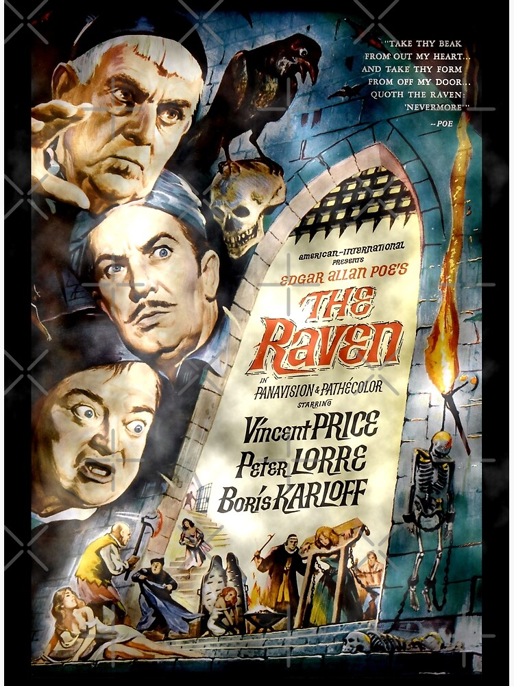 "The Raven -Dark Version - Vincent Price, Boris Karloff, Peter Lorre ...
