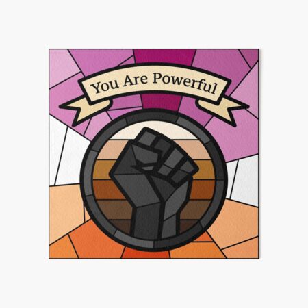 "Wrath Month 2020 (Lesbian)" Art Board Print for Sale by OctopodArts ...