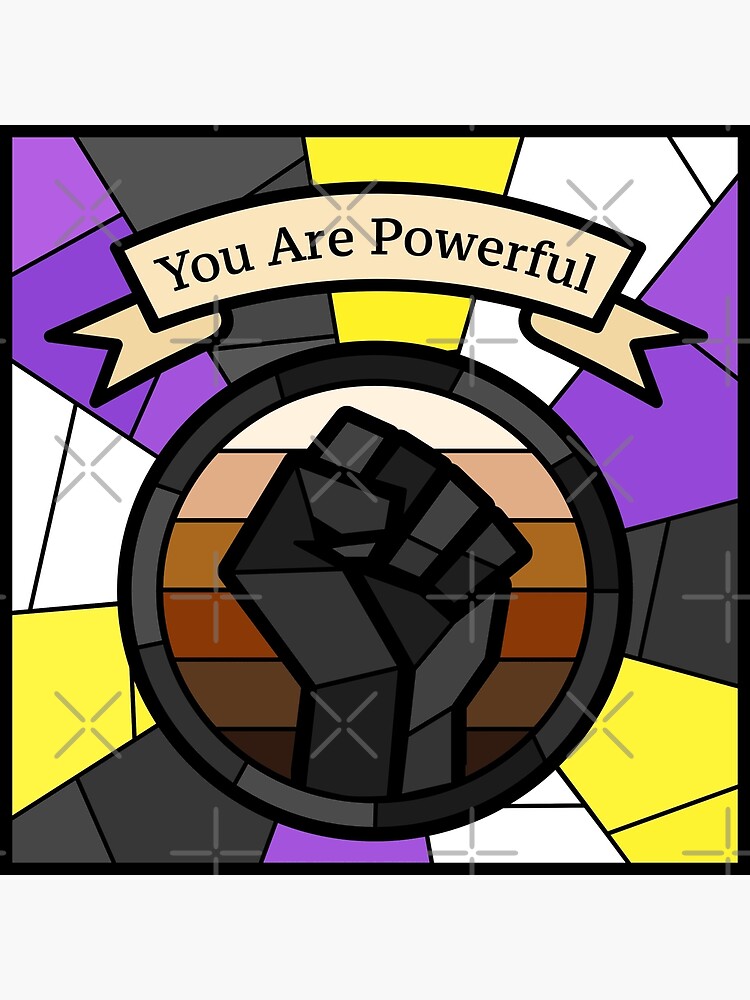 "Wrath Month 2020 (Non-Binary)" Art Print by OctopodArts | Redbubble