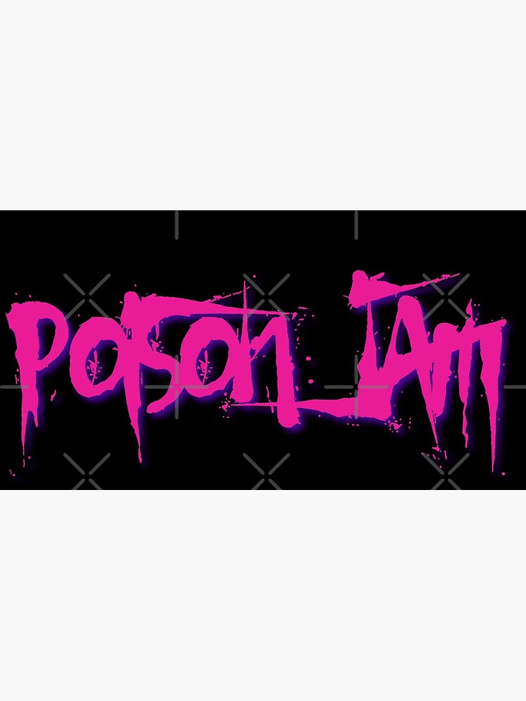 "Poison Jam Type Logo" Poster for Sale by FlawdaMane | Redbubble