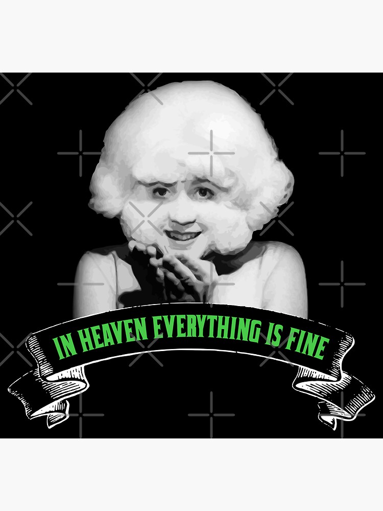 "The lady in the radiator" Sticker for Sale by princessbedelia | Redbubble