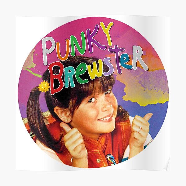 "Punky - vintage 80s TV show sitcom" Poster by Amberflash | Redbubble