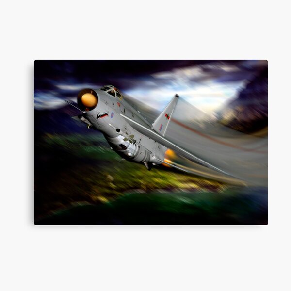 "English Electric Lightning " Canvas Print by bmphoto | Redbubble