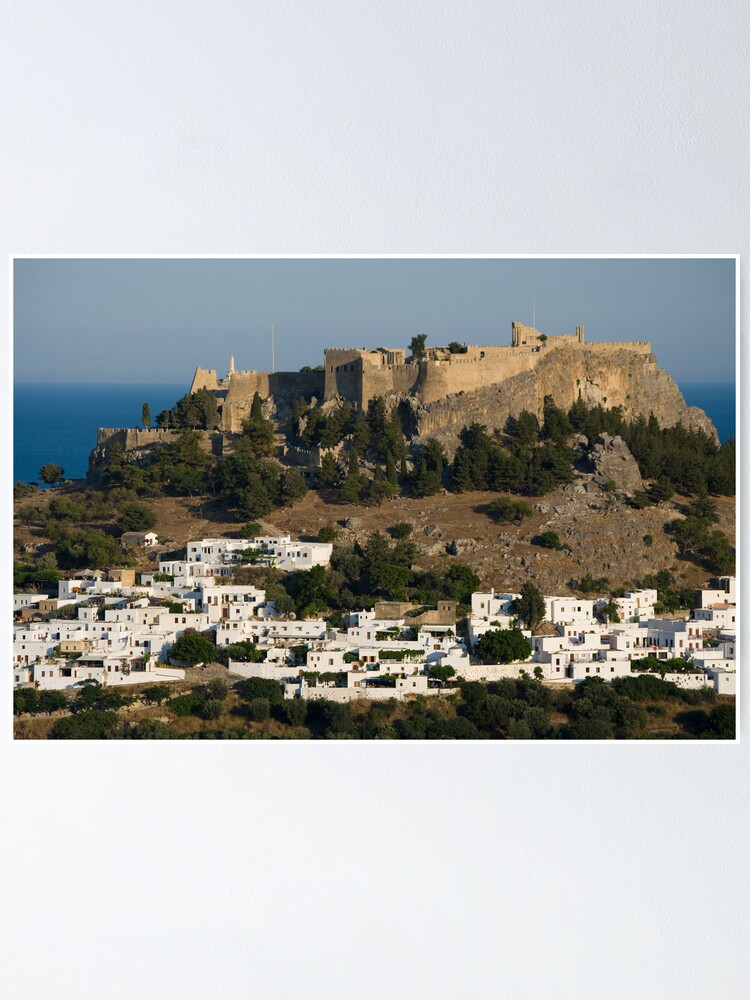 "Lindos / Rhodes" Poster by jnmayer | Redbubble