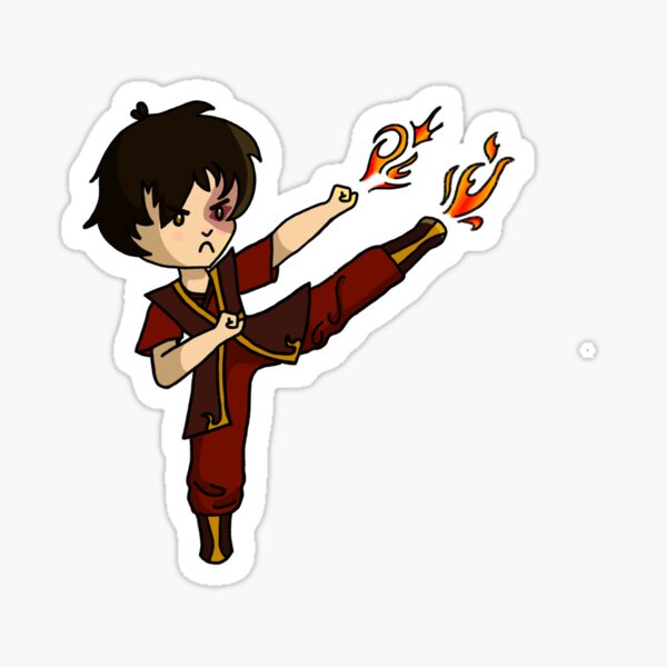 "zuko" Sticker by evaryan02 | Redbubble