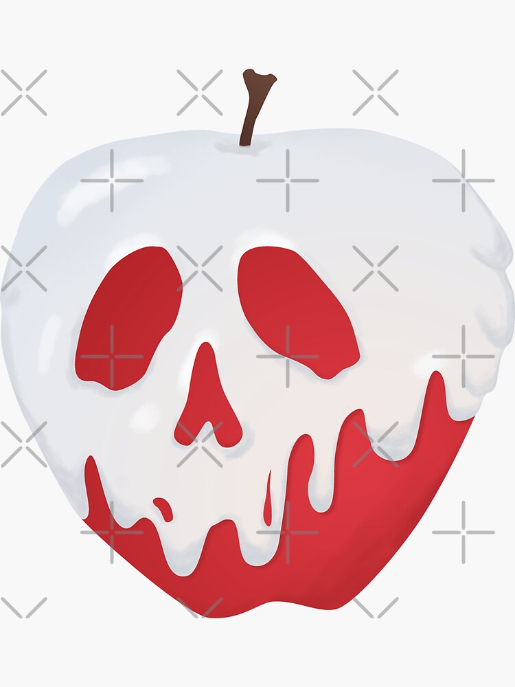 "Poison Apple" Sticker for Sale by jasminejadex | Redbubble